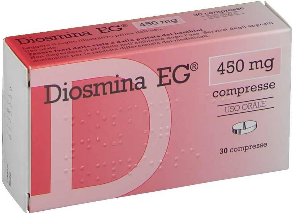 Diosmina 450mg (30 cpr) a € 5,40 (oggi) | Migliori prezzi e offerte su ...
