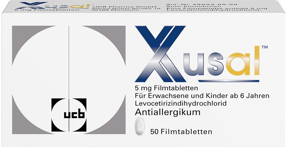 Xusal 5 mg Filmtabletten (50 Stk.) ab 18,06 € | Preisvergleich bei ...