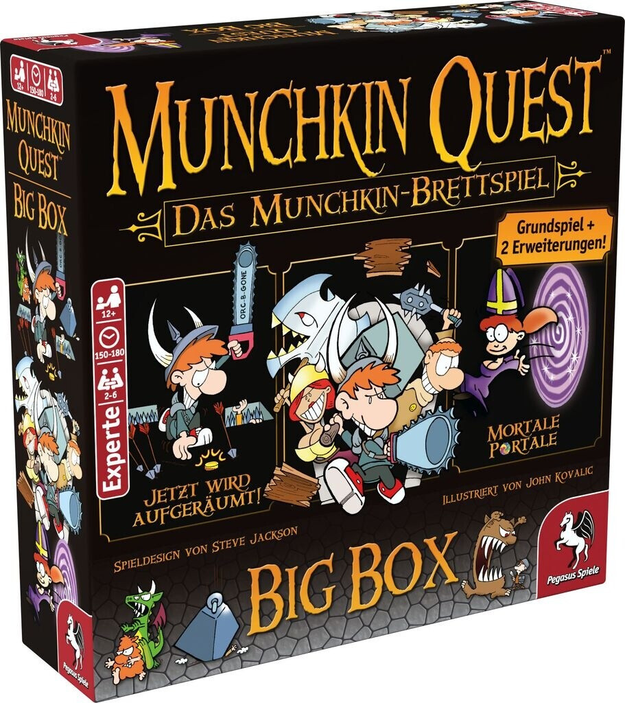 Munchkin Quest Big Box (51953G) ab 52,56 € | Preisvergleich bei idealo.de