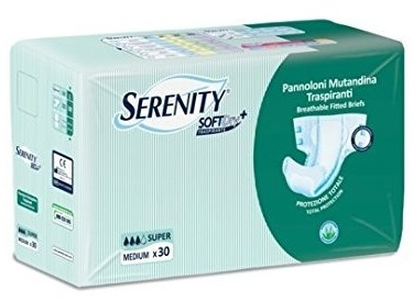 Serenity Soft Dry+ Pannolone Mutanda Super M (30 pz.) a € 17,50 (oggi ...