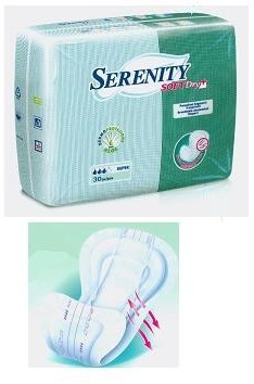 Serenity Soft Dry+ Pannolone Mutanda Super M (30 pz.) a € 17,50 (oggi ...