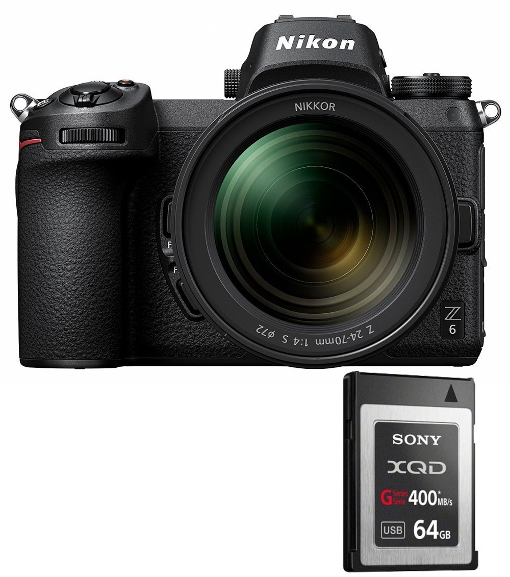 Nikon Z6 Kit 24-70 mm f4.0 + 64GB XQD ab 1.999,99 € | Preisvergleich bei idealo.de