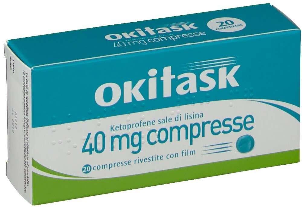 Okitask 40 mg a € 3,93 (oggi) | Migliori prezzi e offerte su idealo