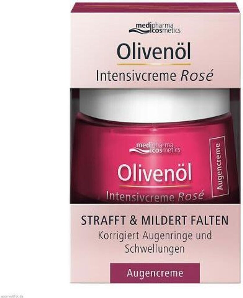 Medipharma Olivenöl Augencreme Rose (15ml) ab € 14,75 | Preisvergleich ...