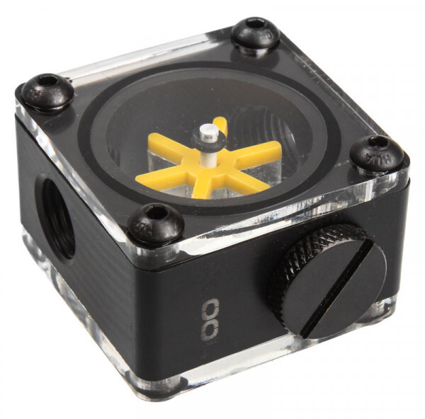 Alphacool Eisfluegel flow indicator G1/4 square - acetal au meilleur ...