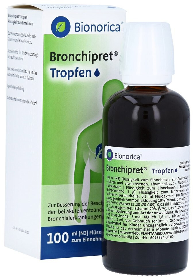 Bronchipret Tropfen (100ml) ab 11,73 € (April 2024 Preise ...