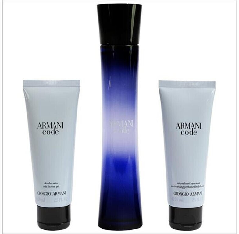 Giorgio Armani Code Femme Set 2019 (EdP 50ml + SG 75ml + BL 75ml) ab ...