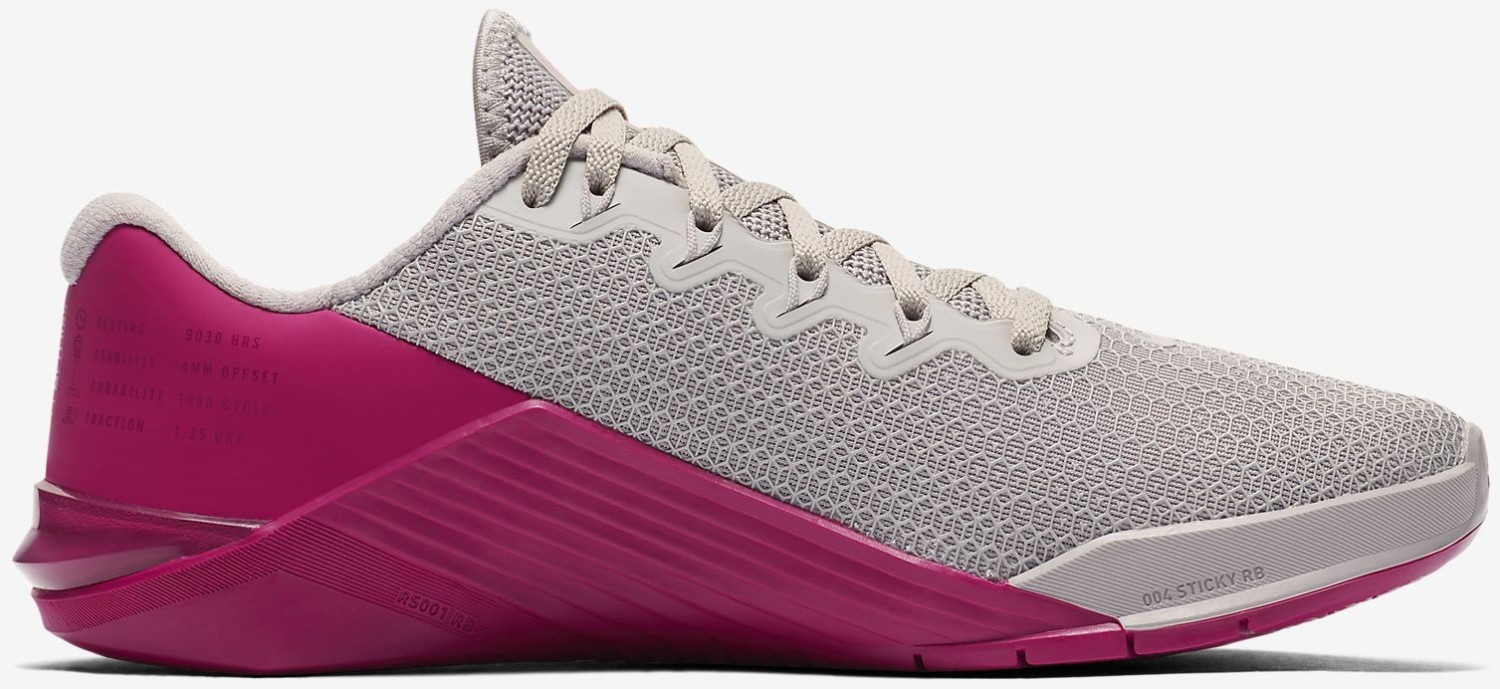 Nike Metcon 5 Women atmosphere grey/pink blast/true berry ab 65,00 ...
