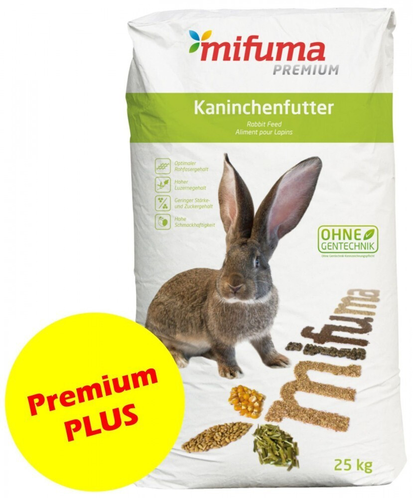 Mifuma Kaninchenfutter Premium Plus 25kg ab 21,35 € | Lieferung in 1-2 ...