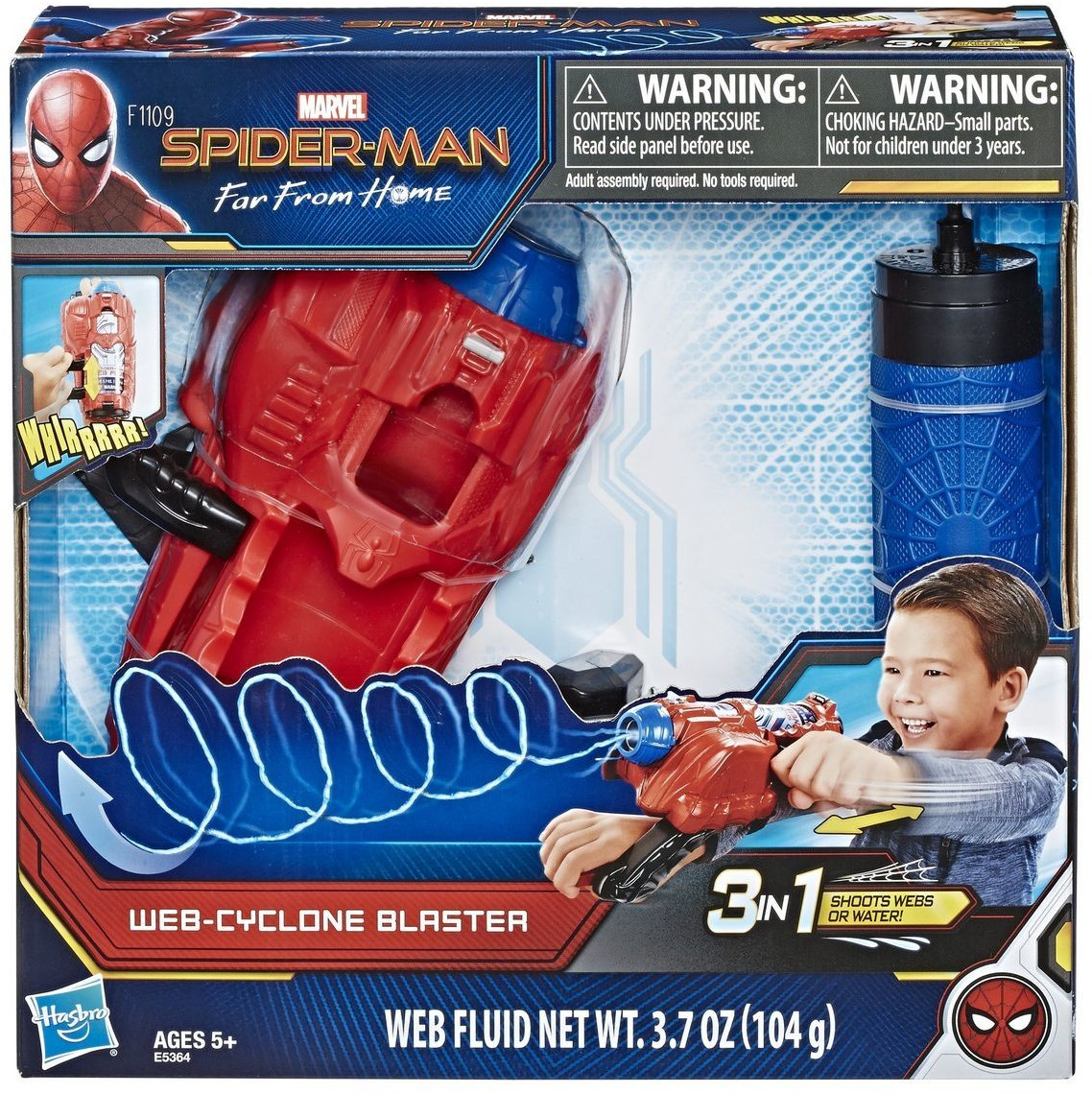 Hasbro Lance-toile cyclone Spider-Man au meilleur prix sur idealo.fr