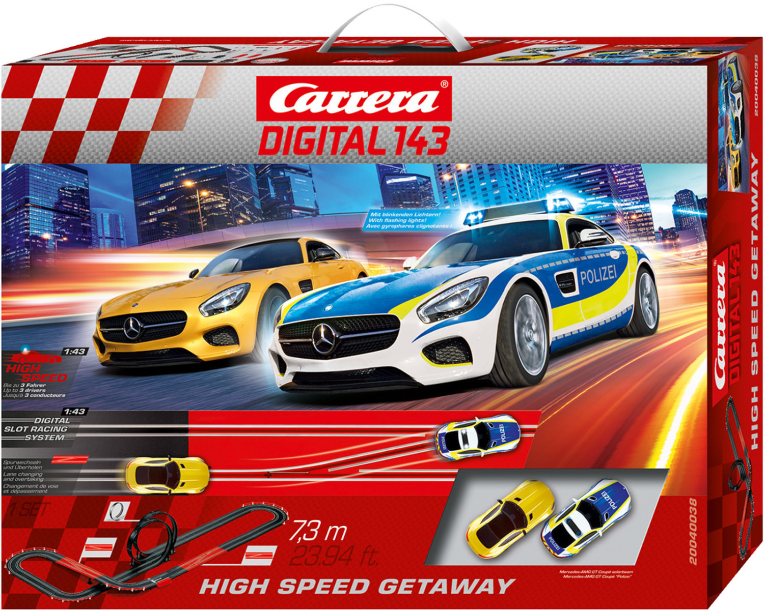 Carrera Digital 143 High Speed Getaway ab 136,97 € | Preisvergleich bei ...