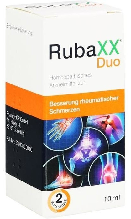 PharmaSGP RubaXX Duo Tropfen (10ml) ab 11,89 € | Preisvergleich bei ...
