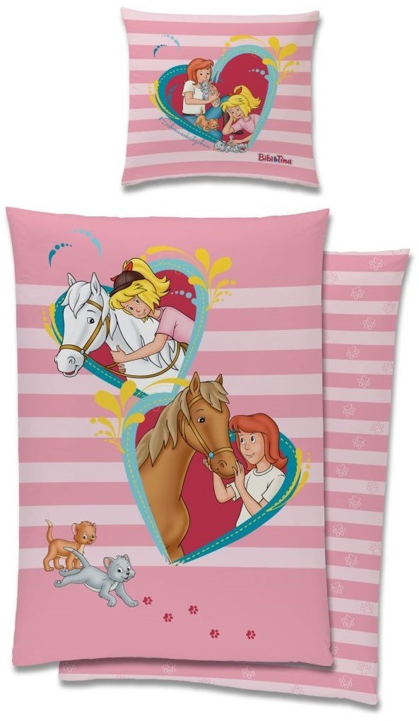 Tex Idea Bibi & Tina Herzen 80x80+135x200cm ab 31,50 € | Preisvergleich ...