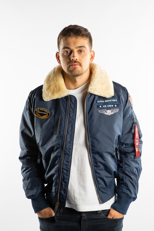 Alpha Industries Injector III Air Force new navy (198113-435) au ...
