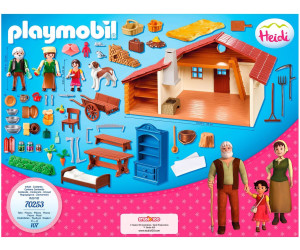 Playmobil Heidi - Heidi en la Cabaña de los Alpes (70253) desde 42,79 ...