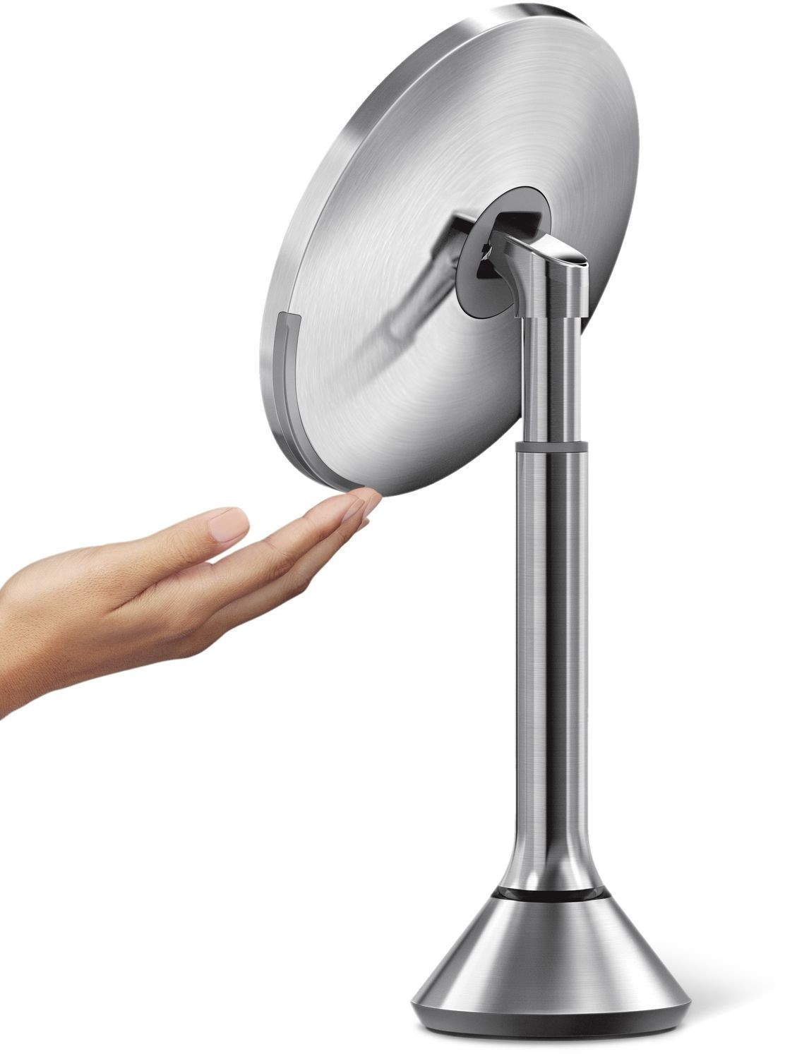 Simplehuman Sensorspiegel mit Touch-Helligkeitsregelung 20 cm rund ... Simplehuman Sensorspiegel mit Touch-Helligkeitsregelung 20 cm rund ...