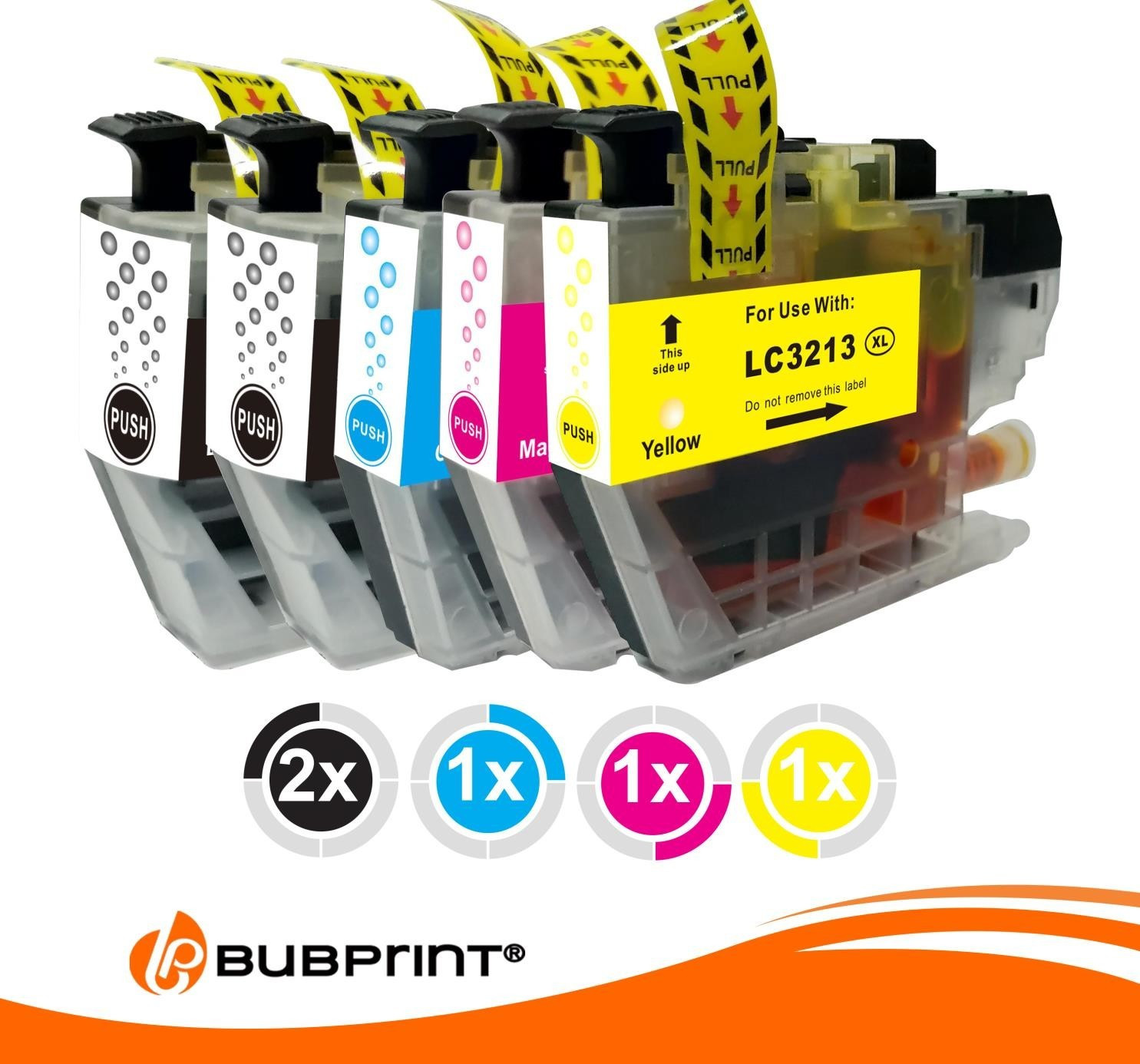 Bubprint 80022746 ersetzt Brother LC-3213 5er Pack ab 22,95 ...