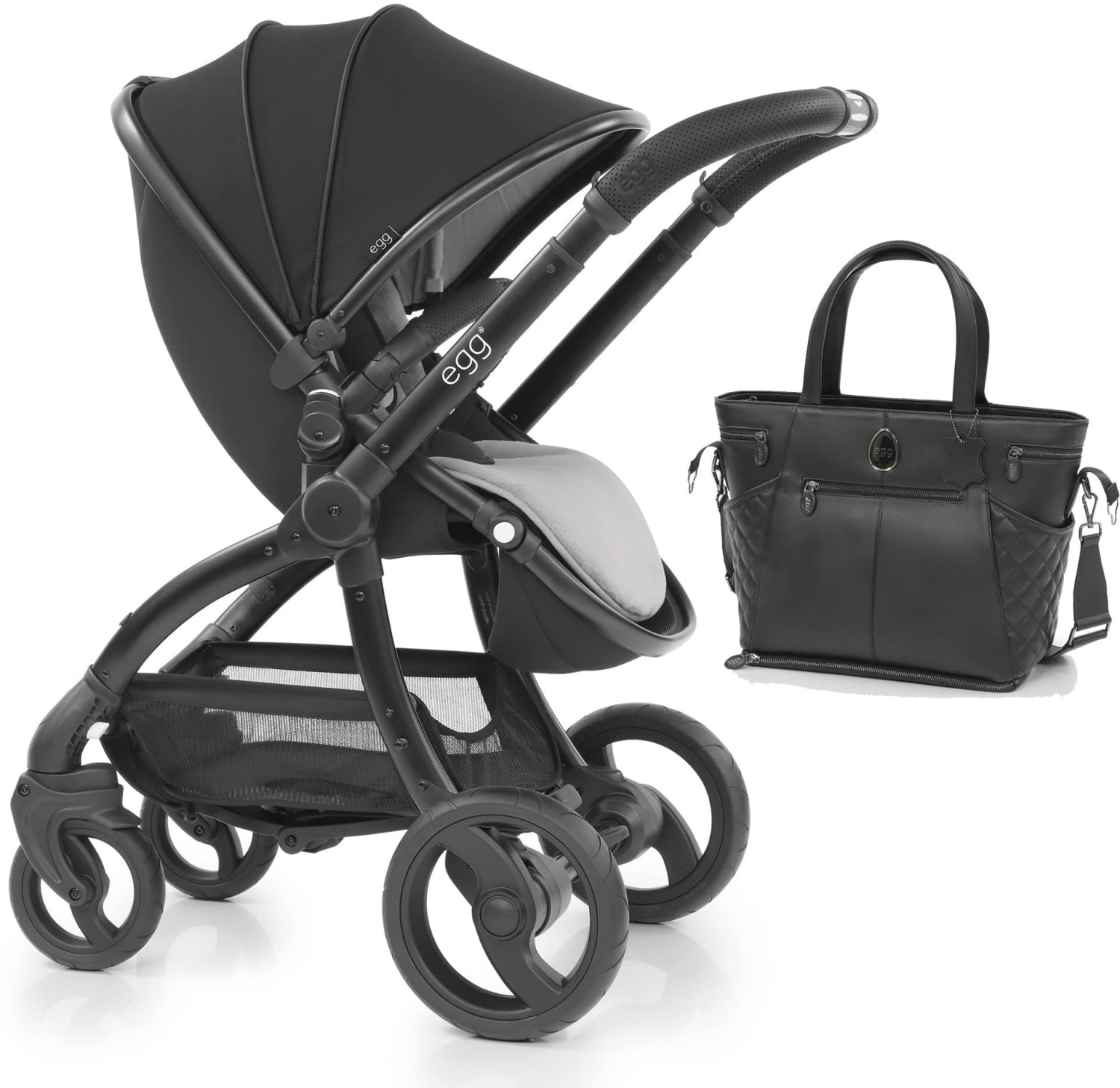 Buy EGG Egg Stroller Just Black from £999.00 (Today) – Best Deals on ...