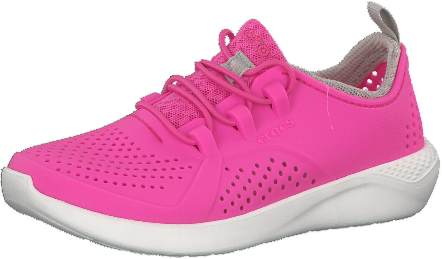 Crocs LiteRide Pacer (206011) electric pink/white au meilleur prix sur ...