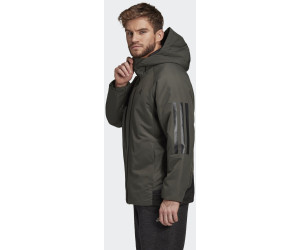 Adidas Men Lifestyle BTS 3-Stripes Hooded Winter Jacket legend earth ...