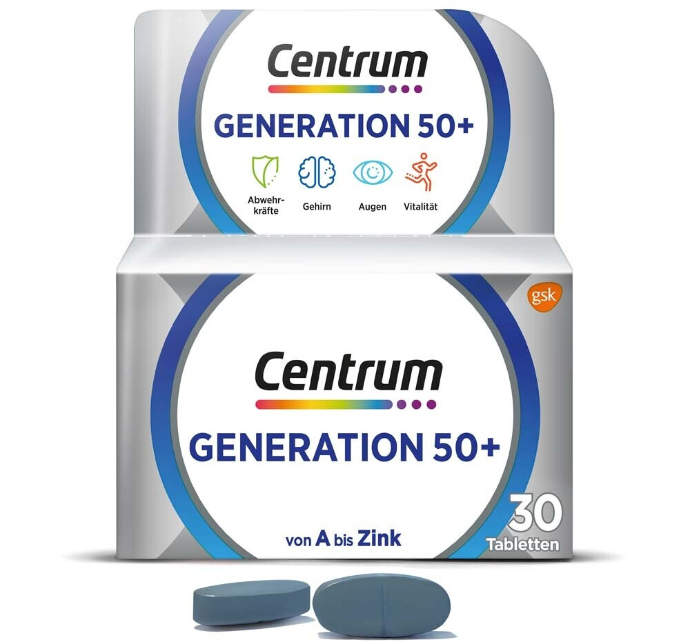 Pfizer Centrum Generation 50+ Tabletten (30Stk.) ab 10,22 ...