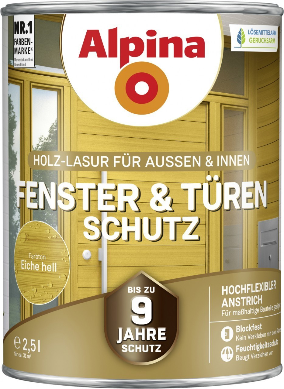 Alpina Farben Fenster- und Türen-Schutz eiche hell ab 10,77 € | Preisvergleich bei idealo.de