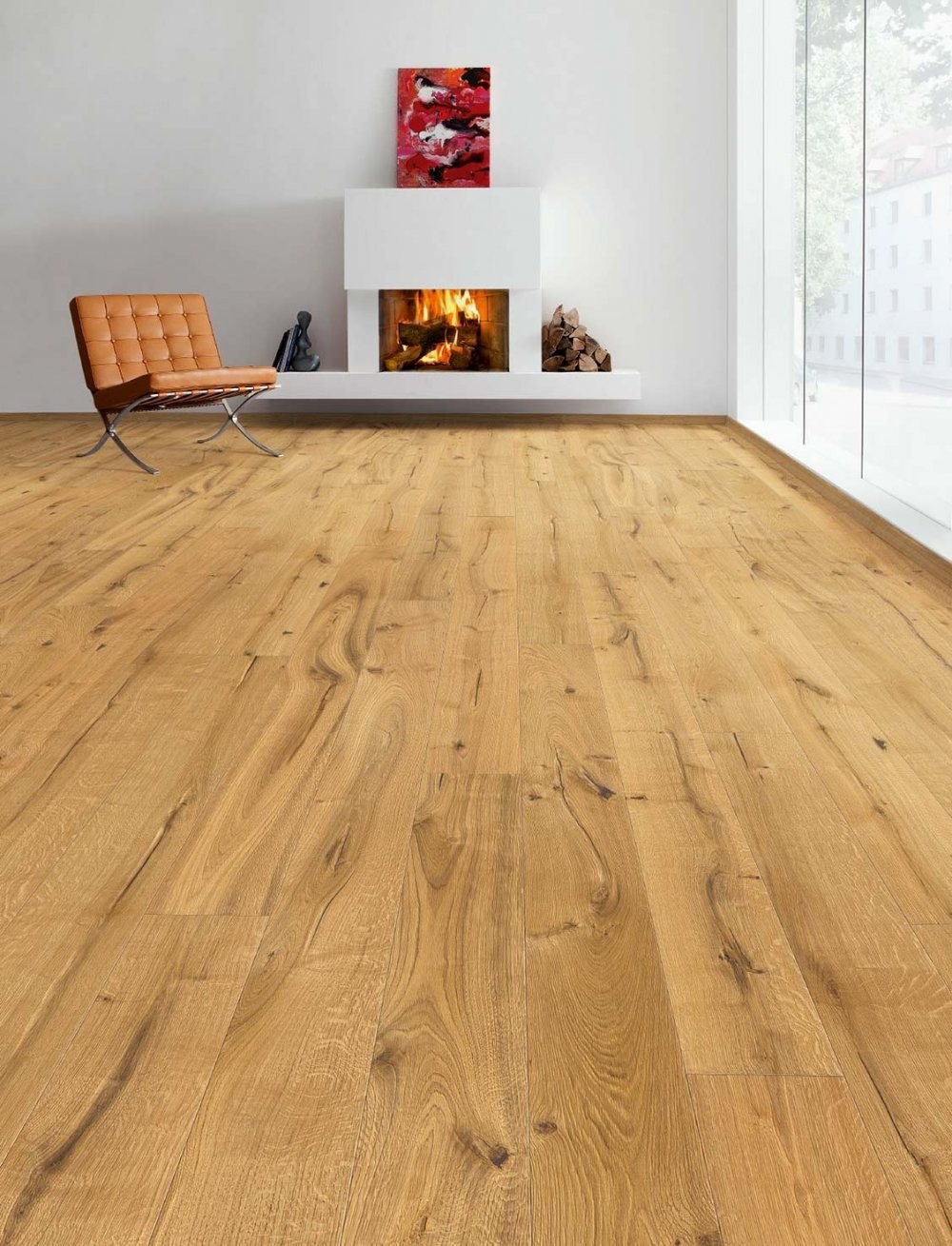 Haro PARKETT 3500 HDF Landhausdiele Eiche Texas stark strukturiert ab ...