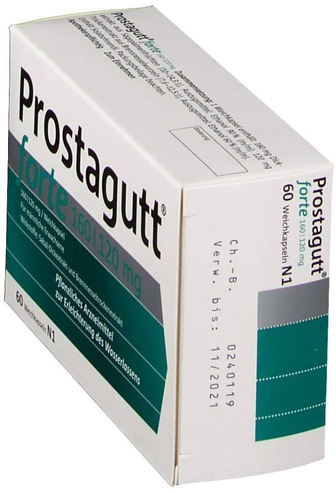 Prostagutt Forte 160/120 mg Kapseln (60 Stk.) ab 25,63 ...
