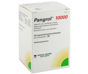 Pangrol 10000 Kapseln (100 Stk.) ab 15,12 € | Preisvergleich bei idealo.de