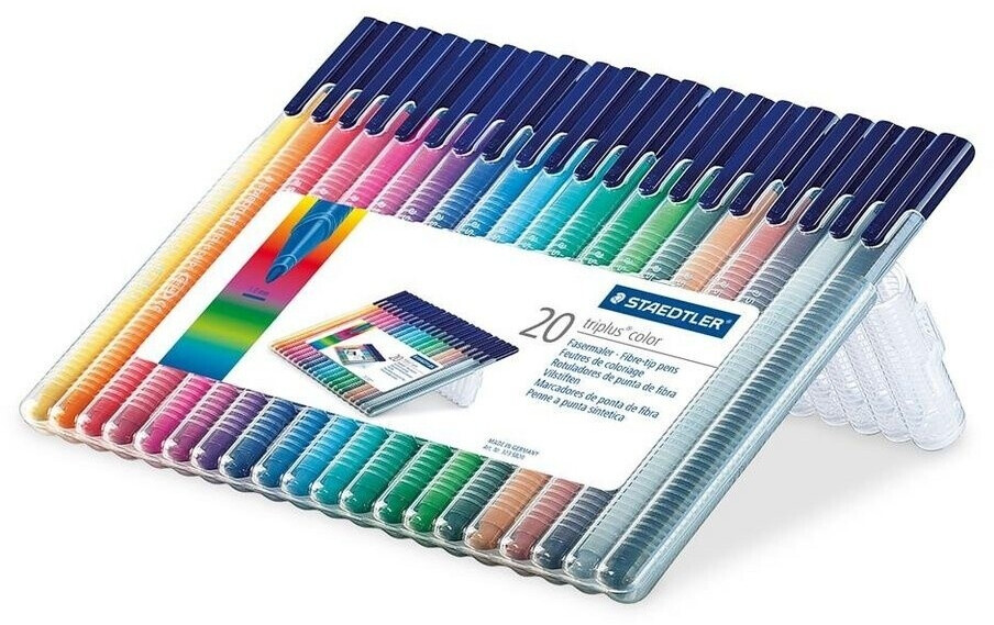 Buy Staedtler triplus colour Fibre Pen 323 - Pack of 20 from £8.99 ...