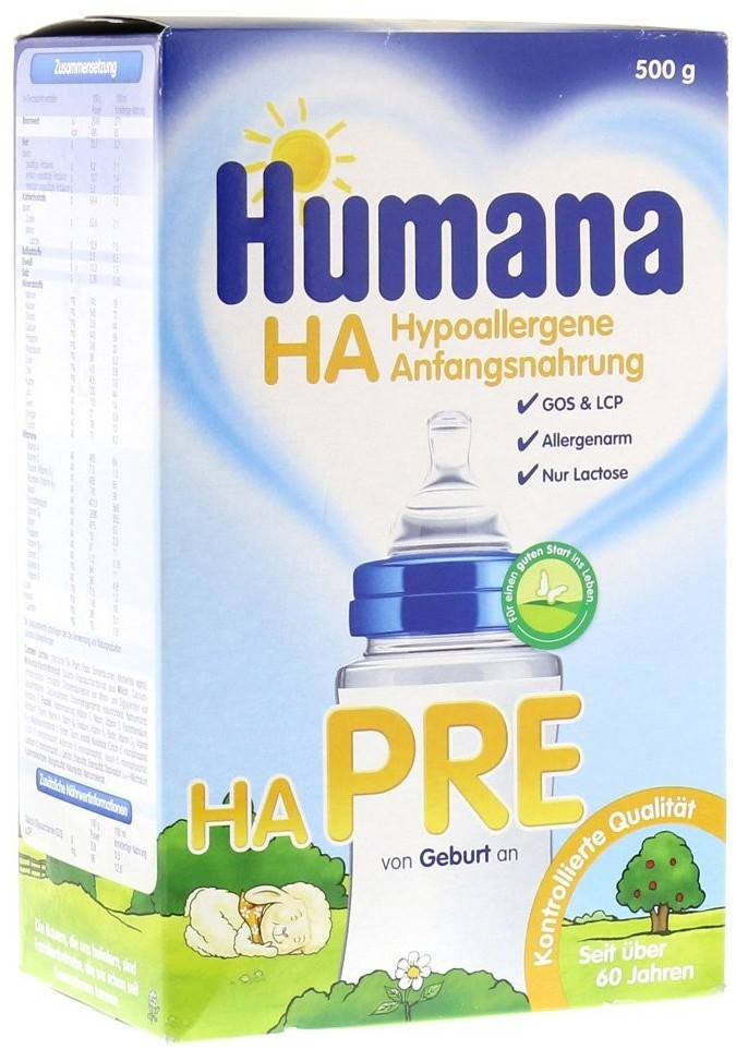 Humana HA Pre (500 g) ab 12,98 € | Preisvergleich bei idealo.de