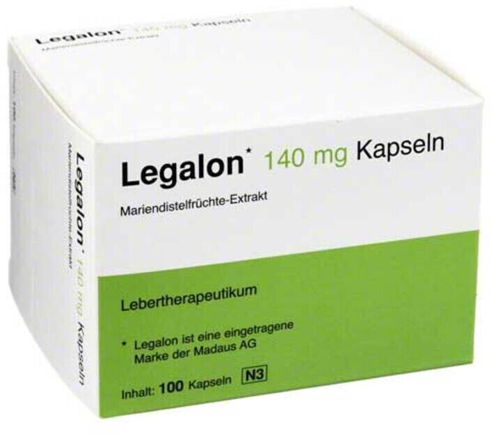 Legalon 140 Kapseln (100 Stk.) ab 43,59 € | Preisvergleich bei idealo.de