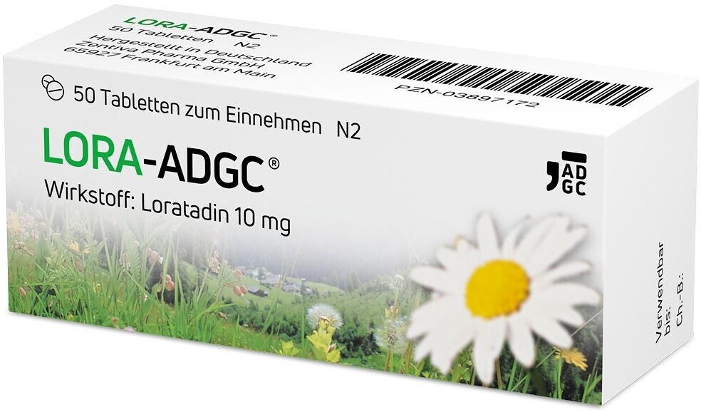 Lora ADGC Tabletten (50 Stk.) ab 4,98 € | Preisvergleich bei idealo.de