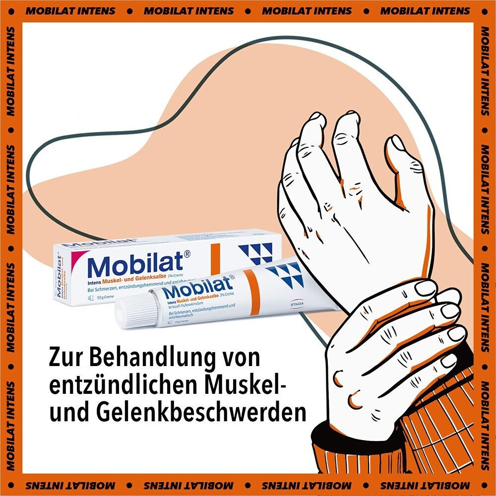 Mobilat Intens Muskel- und Gelenksalbe 3% Creme (100 g) ab 8,69 ...