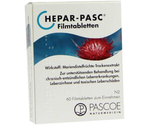 Hepar Pasc Filmtabletten (60 Stk.) ab 24,75 € | Preisvergleich bei ...