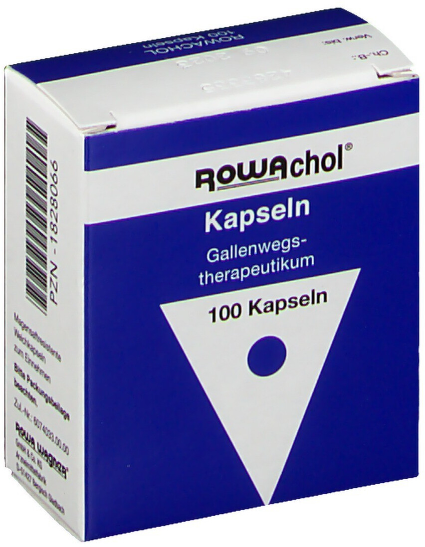 Rowachol Kapseln (100 Stk.) ab 11,34 € | Preisvergleich bei idealo.de