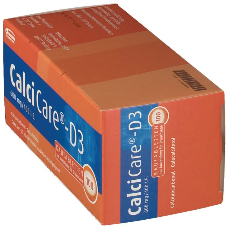 Calcicare D3 Kautabletten (100 Stk.) ab 21,60 € | Preisvergleich bei ...