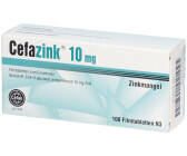 Cefazink 10 mg Filmtabletten ab 7,55 € | Preisvergleich bei idealo.de