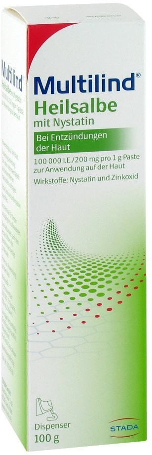 Multilind Heilsalbe m. Nystatin (100 g) ab 17,35 € (Mai 2024 Preise ...