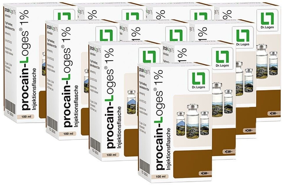 Procain 1% Injektionsflaschen (10 x 100 ml) ab 54,98 € | Preisvergleich ...