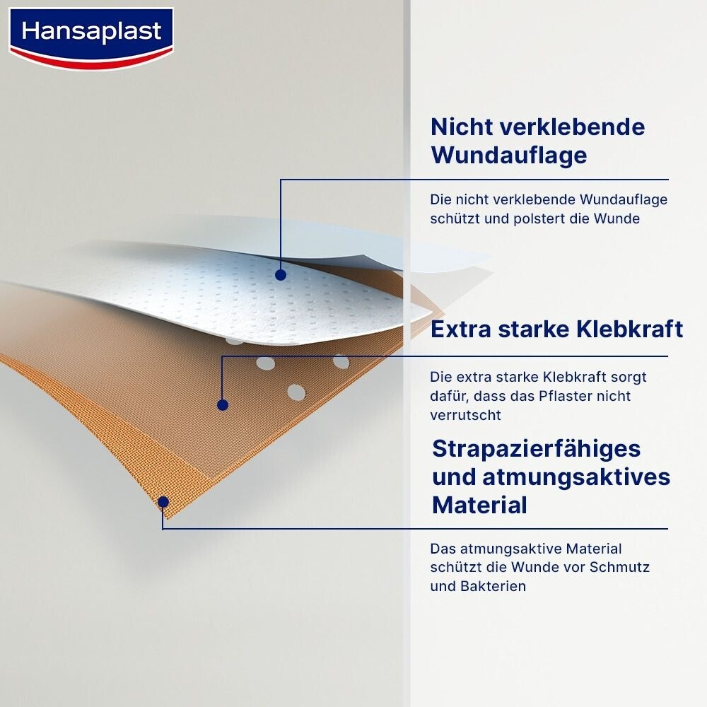 BSN Medical Hansaplast Classic Pflaster 5 m x 8 cm ab € 13,51 ... BSN Medical Hansaplast Classic Pflaster 5 m x 8 cm ab € 13,51 ...