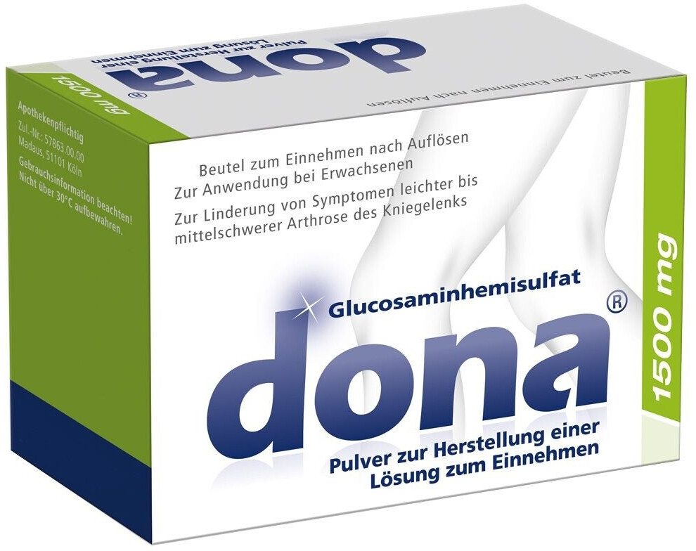 Dona 1500 mg Beutel (30 Stk.) ab 38,66 € | Preisvergleich bei idealo.de