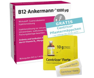 B12 Ankermann 1000 µg (10 x 1 ml) ab 5,89 € | Preisvergleich bei idealo.de