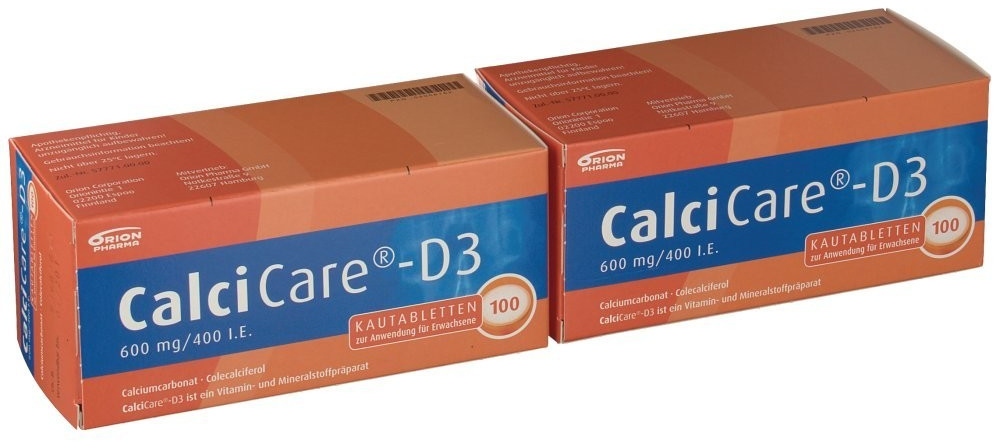 Calcicare D3 Brausetabletten (200 Stk.) ab 26,30 € | Preisvergleich bei ...