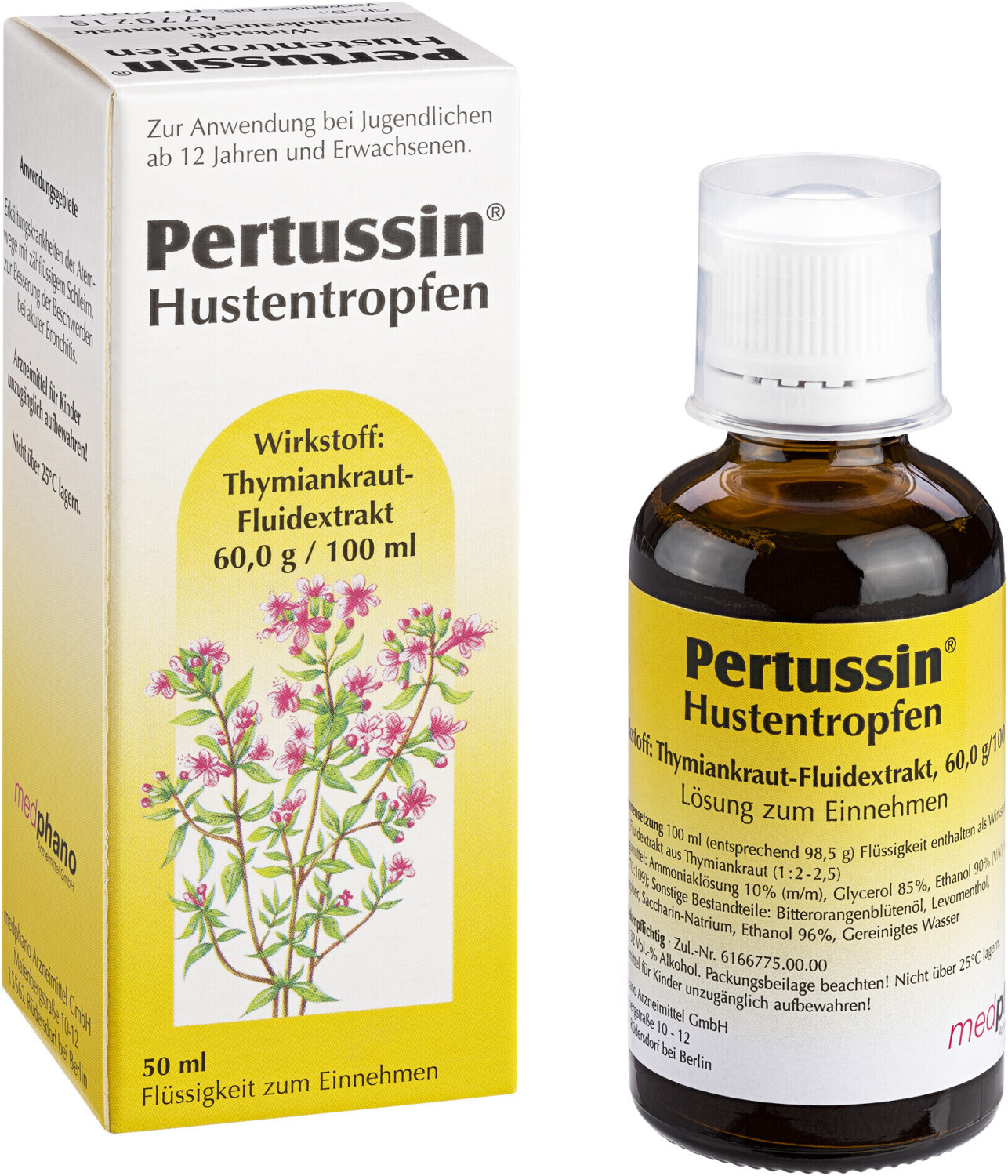 Pertussin Hustentropfen (50 ml) ab 5,46 € | Preisvergleich bei idealo.de