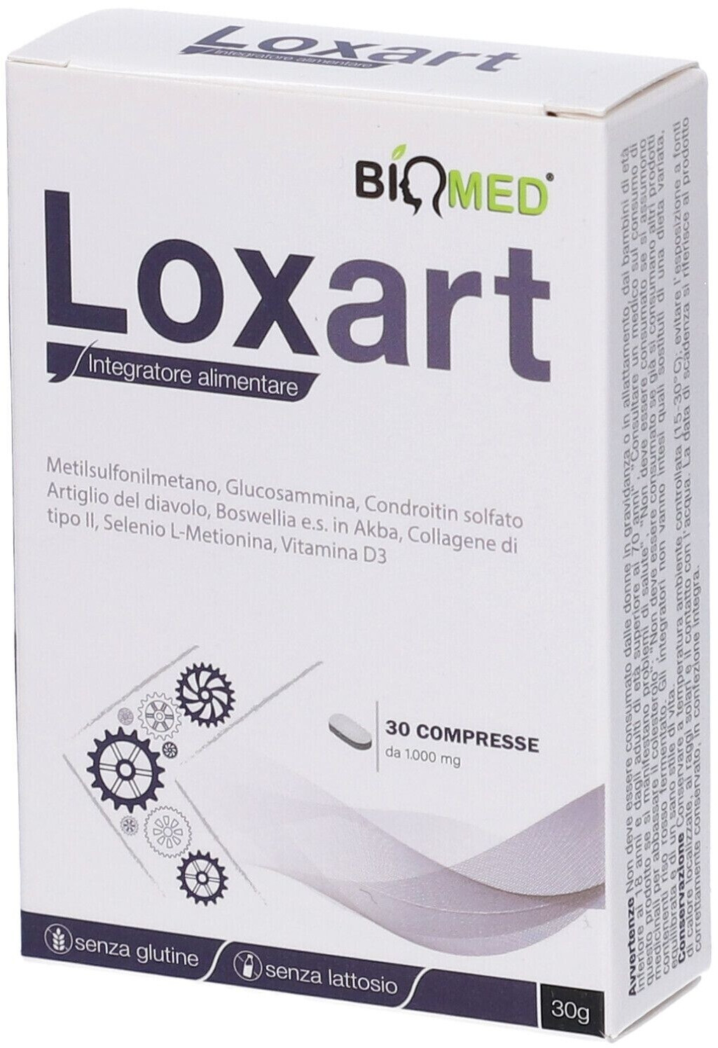 Biomed Loxart 30 cpr a € 16,77 (oggi) | Migliori prezzi e offerte su idealo