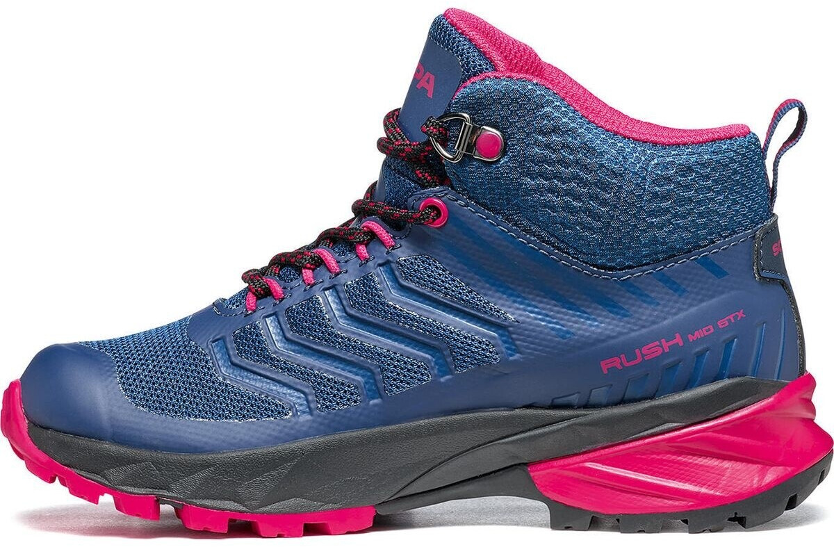 Buy Scarpa Rush Mid GTX Women blue/fuxia from £61.56 (Today) – Best ...