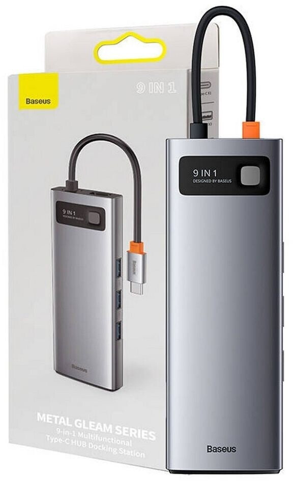 Baseus Baseus Metal Gleam 9-in-1 USB-C Dock Station ab 49,50 ...