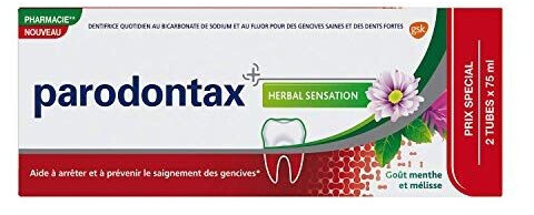 Parodontax Herbal Sensation Toothpaste (2 x 75ml) au meilleur prix sur ...