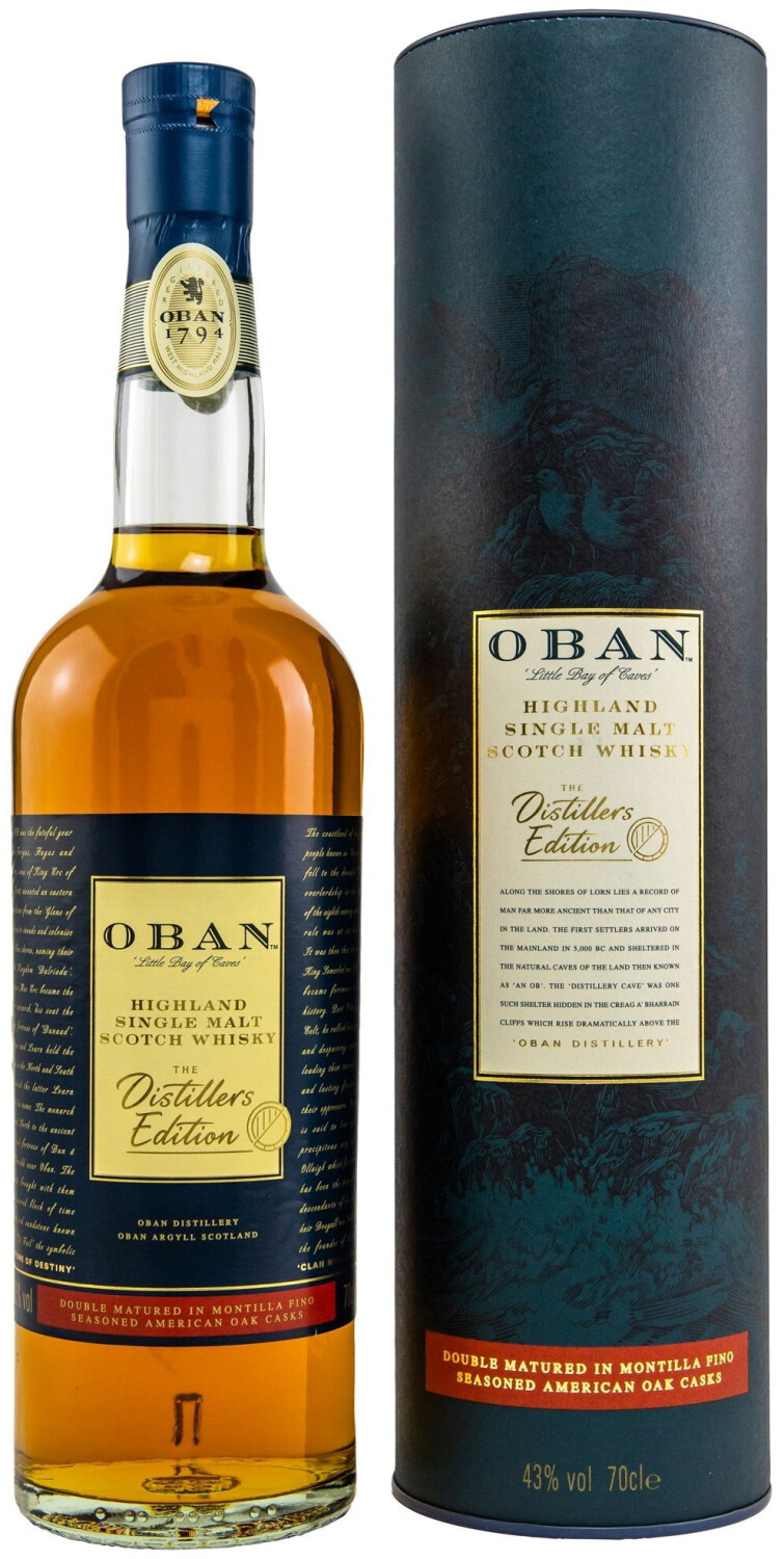 Oban Distillers Edition 2022 Single Malt Scotch Whisky 0,7l 43% ab 79 ...